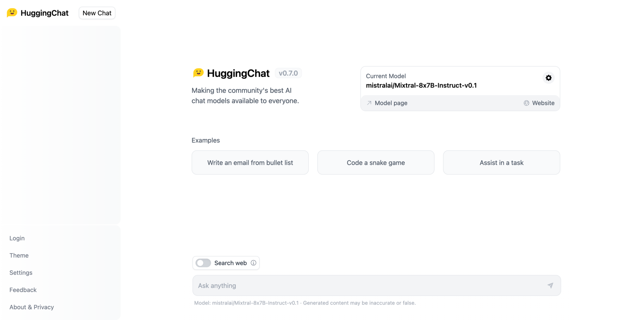 HuggingChat – super Alternative zu ChatGPT 2024
