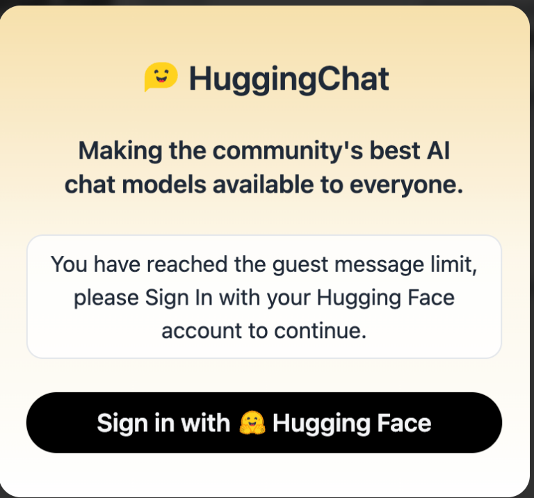 HuggingChat – super Alternative zu ChatGPT 2024